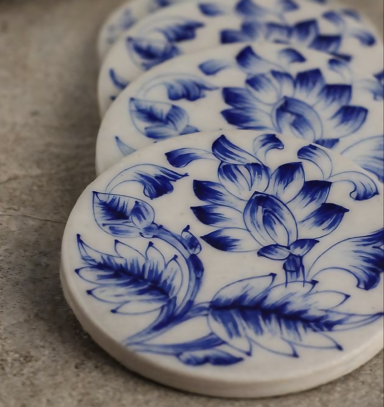 Handmade Blue Pottery Items for Home Decor & Gifts | Kalavaati